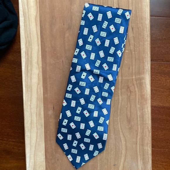 Tango | Accessories | Mens Tie With Playing Card Design | Poshmark